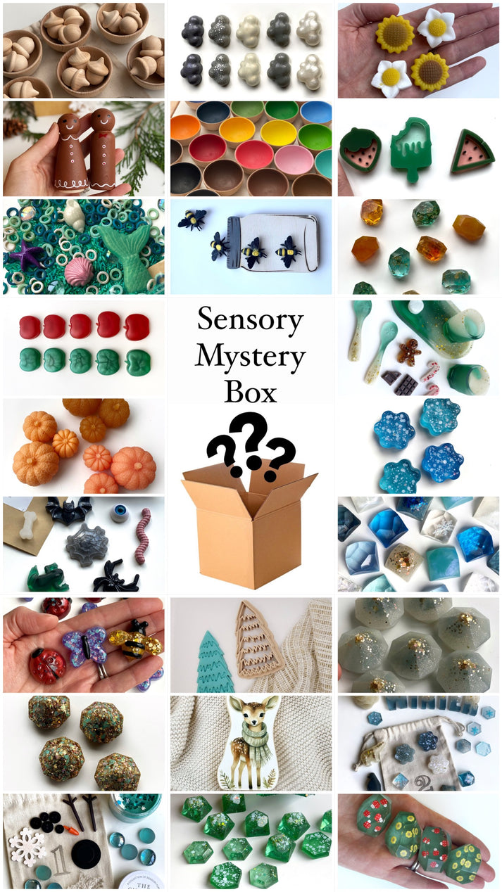 Sensory Play Mystery Box – tayloredtoys